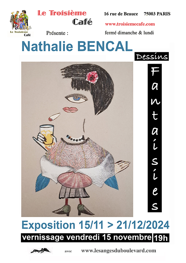 Nathalie BENCAL au Troisième Café